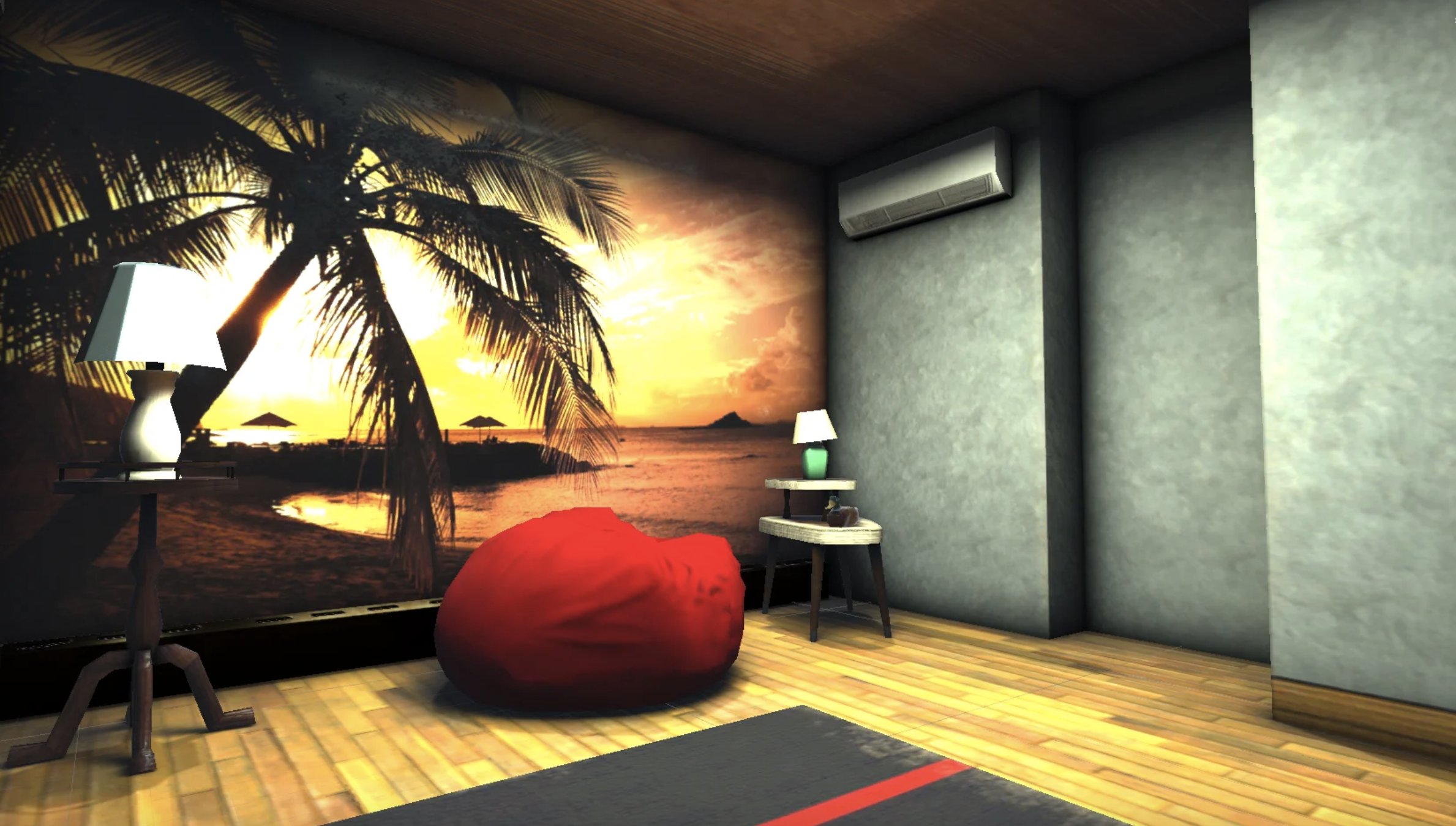 Shore's Tropical Minimalist Haven | Zoom Gallery